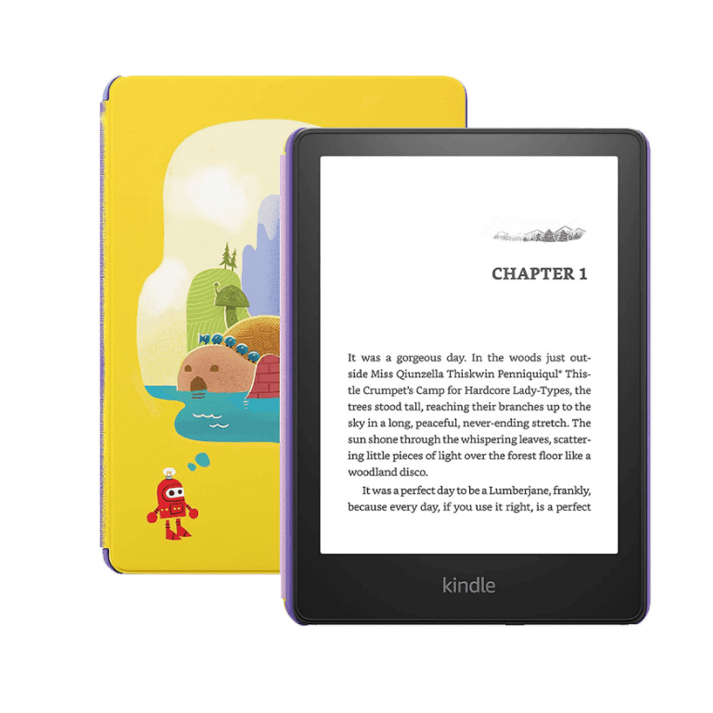 Купить электронная книга Amazon Kindle PaperWhite 2021 8Gb Kids Yellow ...